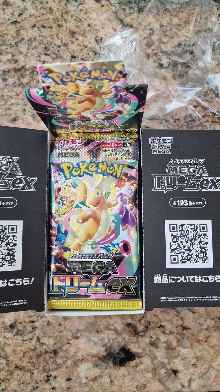 Pokémon Japanese Mega Dream ex – Booster Pack (Neu und originalverpackt ...