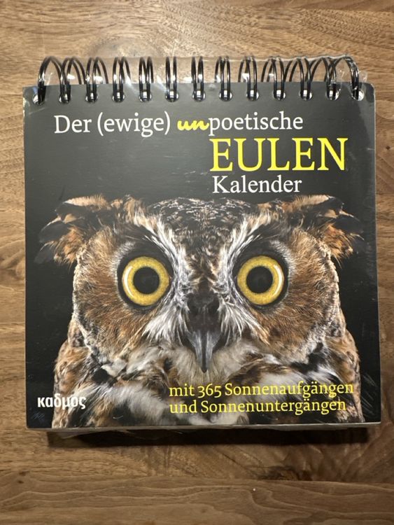 Ewiger Eulen-Postkarten-Kalender (Neu und originalverpackt) in ...