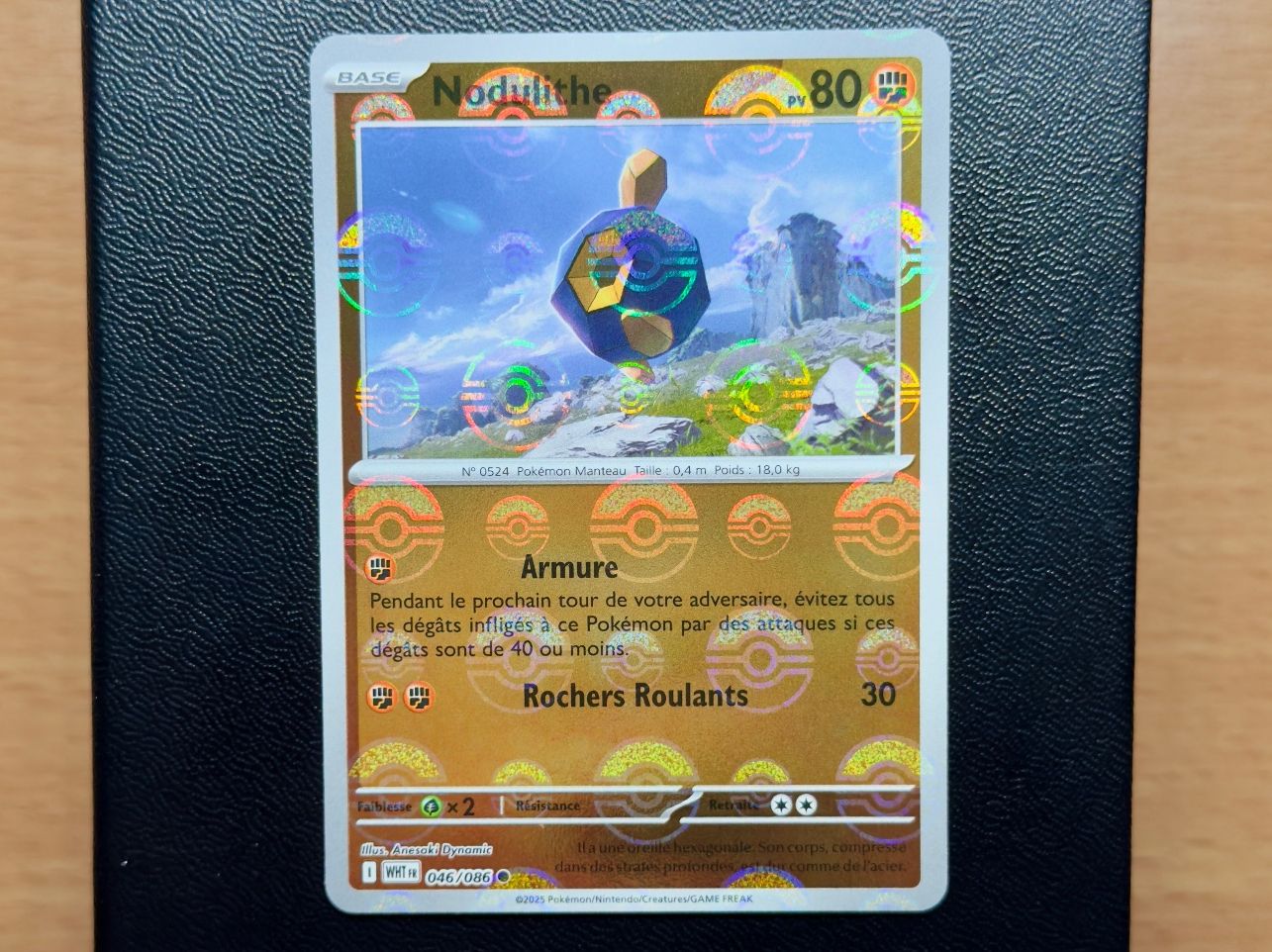 Nodulithe POKEBALL (046/086) - WHT FR -Flamme Blanche-EV10.5 (D ...