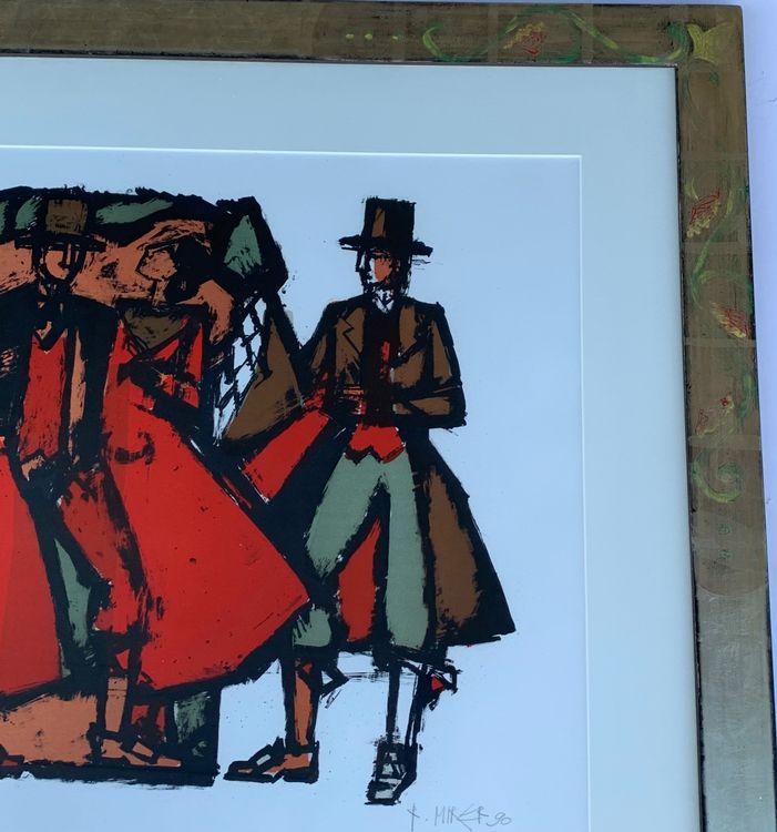 Rudolf Mirer (1937) grosses Lithographie Handsigniert (Gebraucht) in Root für CHF 680 – mit ...