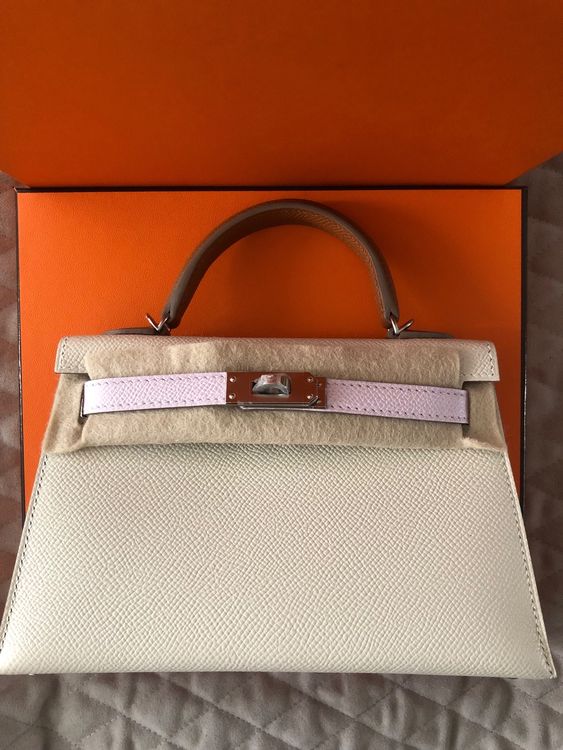 Hermes Mini-Kelly bag tricolor NEW! (Neu und originalverpackt) in St ...