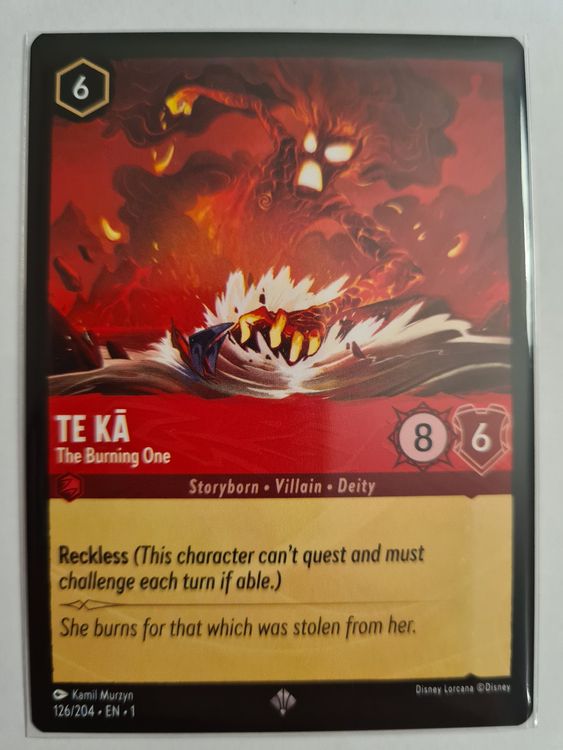 Lorcana, Te Kā - The Burning One, 126 | Kaufen auf Ricardo