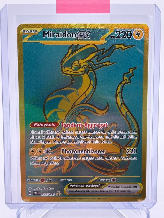 Paldeas Schicksale - Miraidon ex (PAF 243) - DE (Neu (gemäss ...