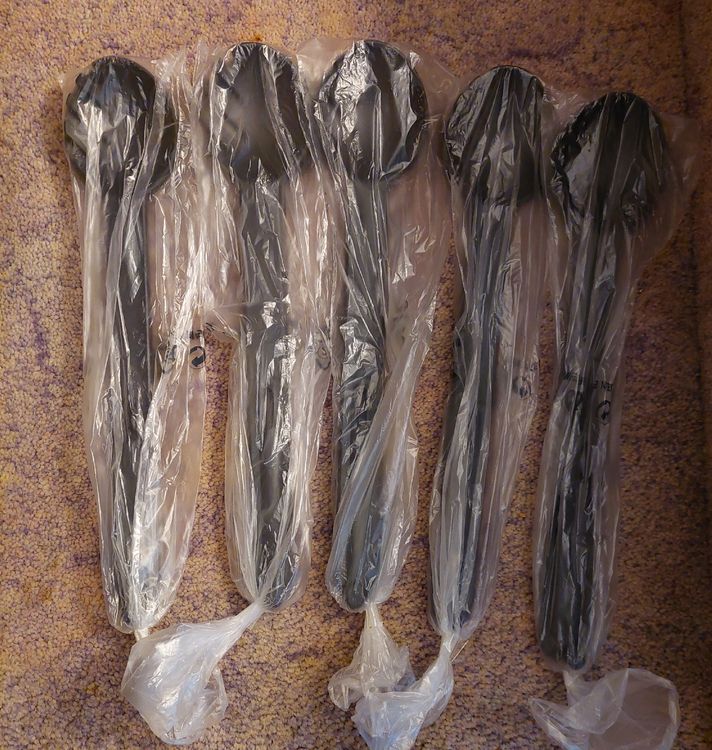 Tupperware Salat - Schöpfbesteck schwarz (Neu und originalverpackt) in ...