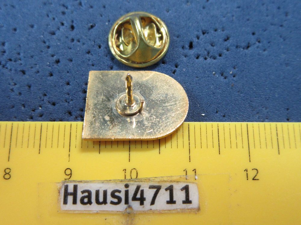 SCHMUCK-PIN KANTONS-WAPPEN NEUENBURG KLEIN 18X15mm GOLDIG | Kaufen auf Ricardo
