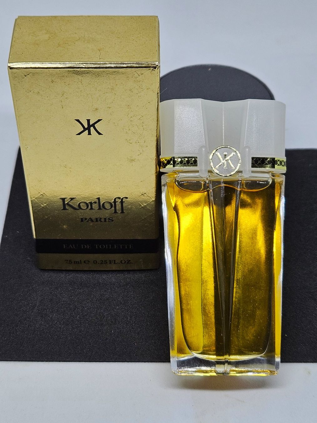 Parfum bijou luxe Korloff edt 7.5ml miniature avec emballage (Neuf avec ...