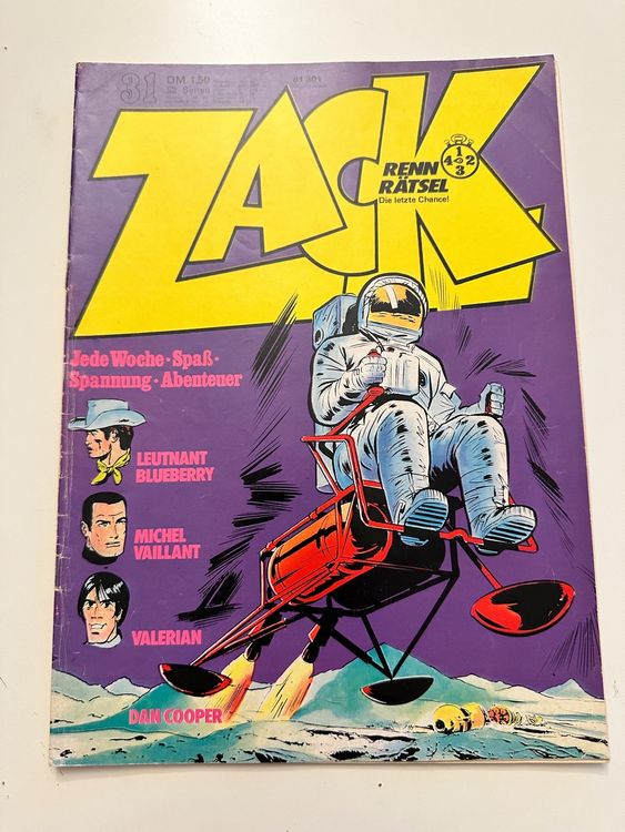 Rarität Zack Comics 31 von 1973 (Gebraucht) in Münsingen für CHF 6 ...