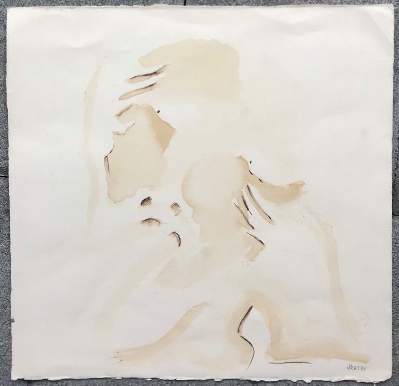 Lore BERT (1936) Abstrakte Aquarell (Gebraucht) in Root für CHF 40 ...