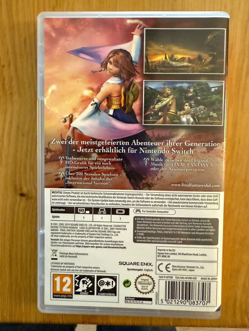 Final Fantasy X HD Remaster – Nintendo Switch (Gebraucht) in Bürglen TG ...
