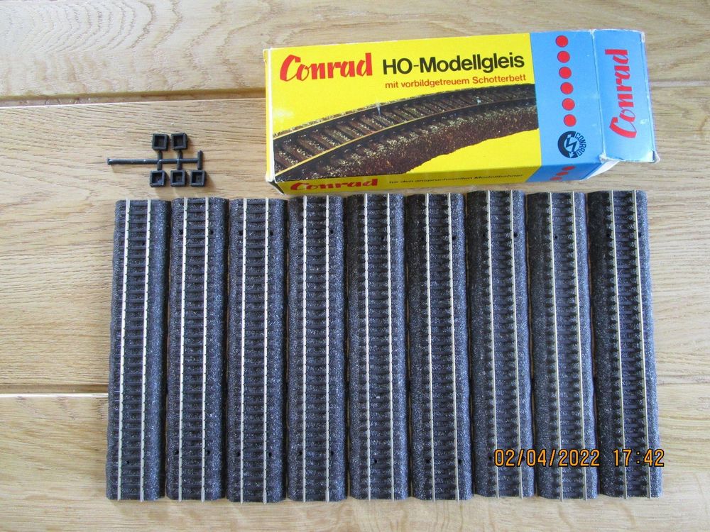 Conrad HO-Modellgleis - Rails Conrad HO (Neu und originalverpackt) in ...