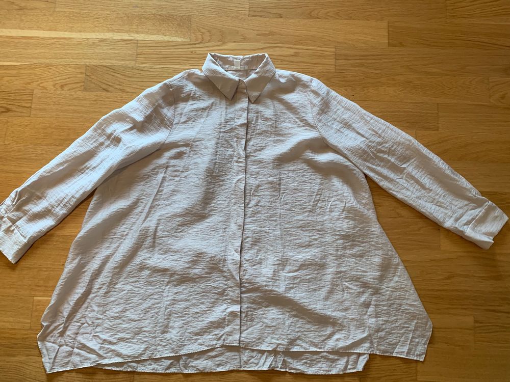 Fliessende cremefarbene oversized Bluse von COS, Gr. 34 (Gebraucht) in ...