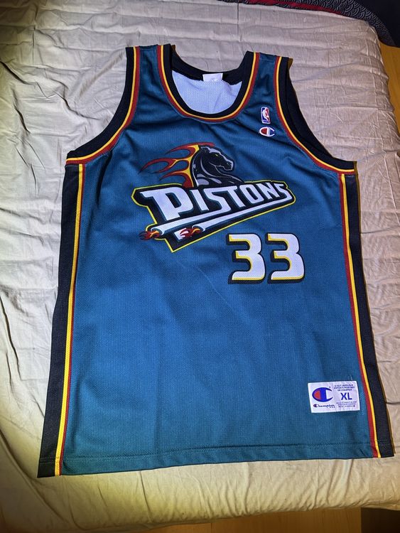 Vintage Detroit Pistons Hill #33 Champion Jersey, XL (Gebraucht) in ...