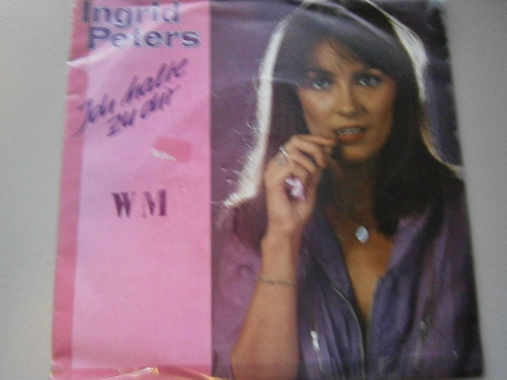 Vinyl-Single Ingrid Peters - Ich halte zu dir (Gebraucht) in Langenthal ...