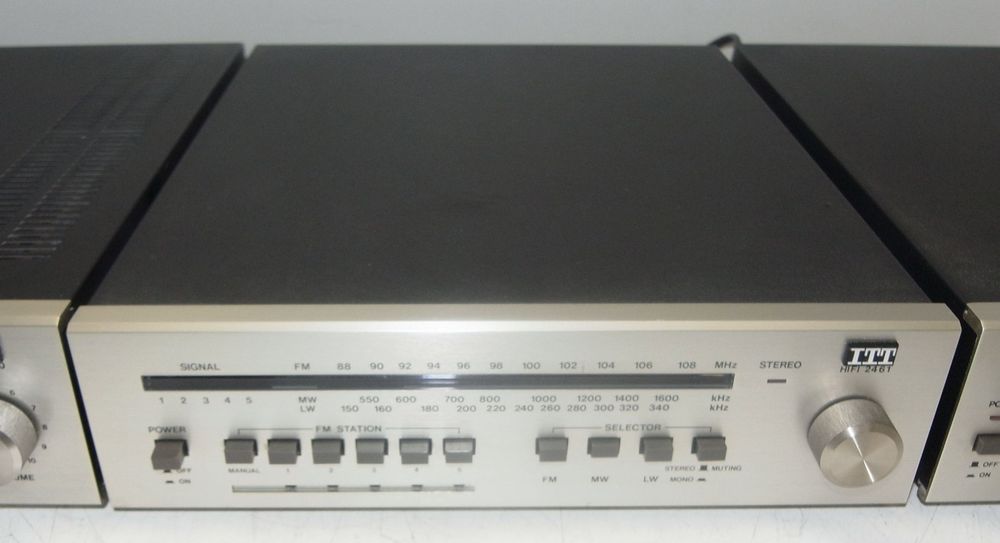 ITT Stereo Anlage mit Rack und Boxen (Gebraucht) in Männedorf für CHF ...