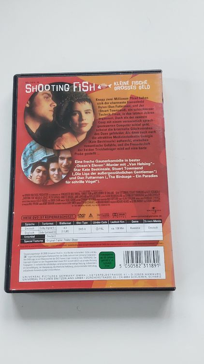 Shooting Fish DVD - Kleine Fische, grosses Geld! Top! (Gebraucht) in ...