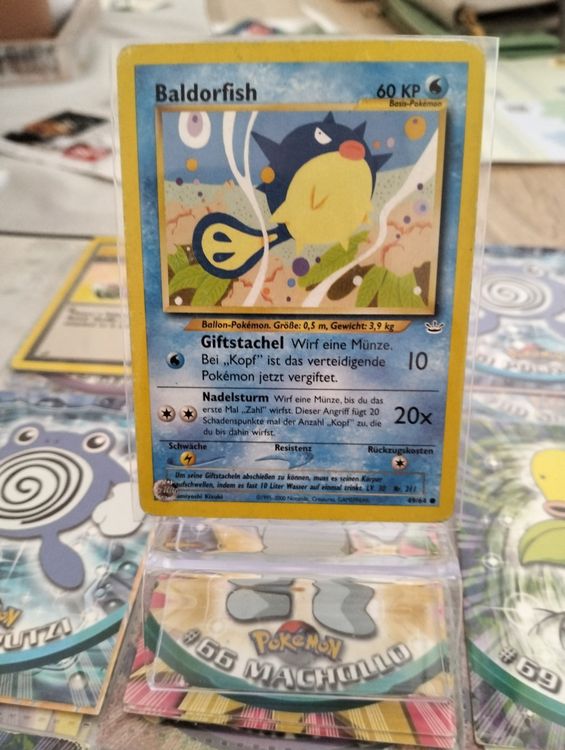 Baldorfish Pokemon Karte 49/64 Neo Revolution (Gebraucht) in Buchs SG für CHF 2 – mit Lieferung ...
