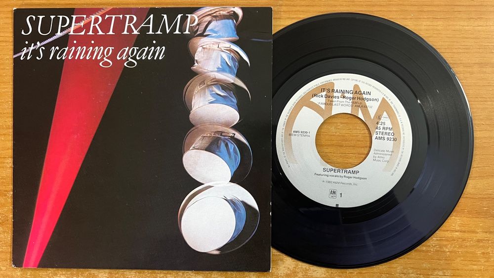 Supertramp - It's Raining Again / 1. NL-Press. 1982 (Gebraucht) in für ...