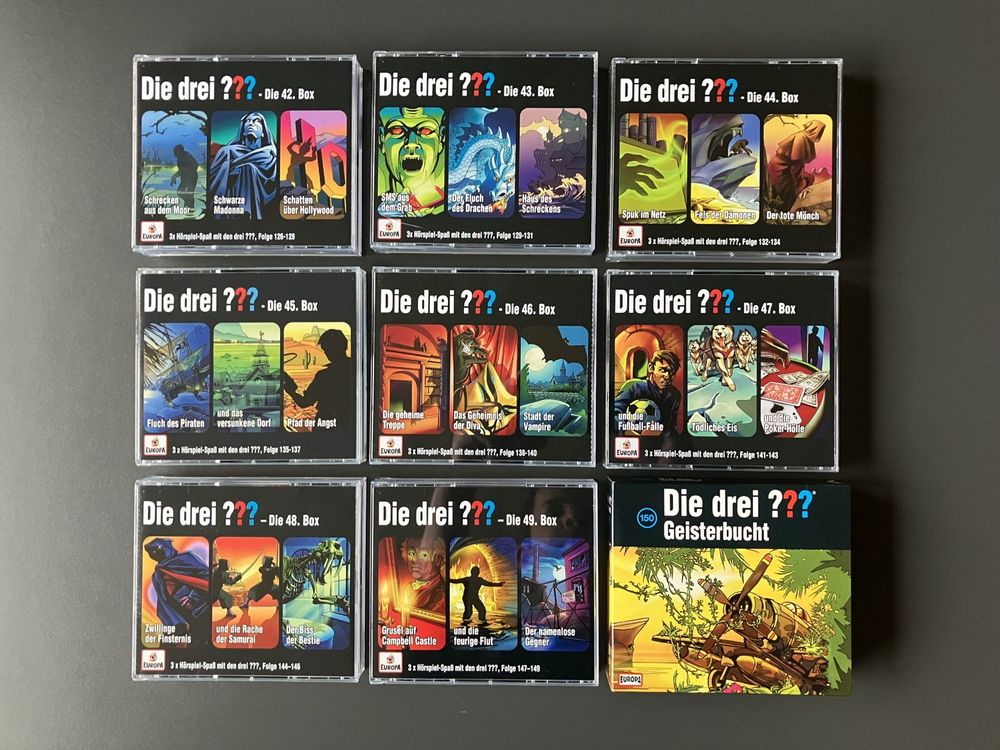 Die drei Fragezeichen - Hörspiele - 37 Folgen (Neu (gemäss Beschreibung)) in Moosseedorf für CHF ...