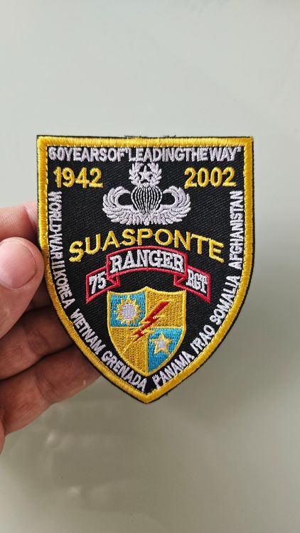 Patch American Ranger Sua Sponte US Army RARE (Gebraucht) in Delémont ...