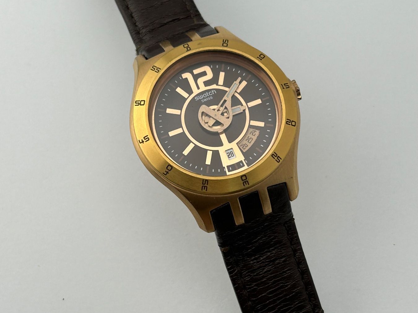 SWATCH acier 43mm (D'occasion) à Biel/Bienne pour CHF 21 – avec ...