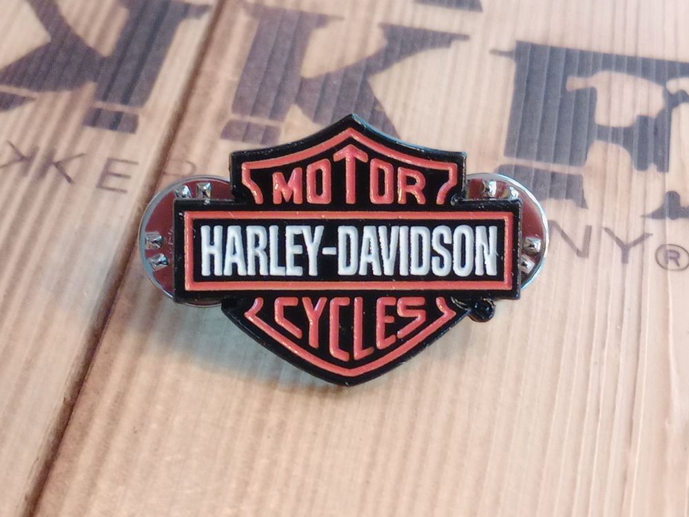 Harley-Davidson Anstecknadel Pin Broche selten Motorräder (Neu (gemäss ...