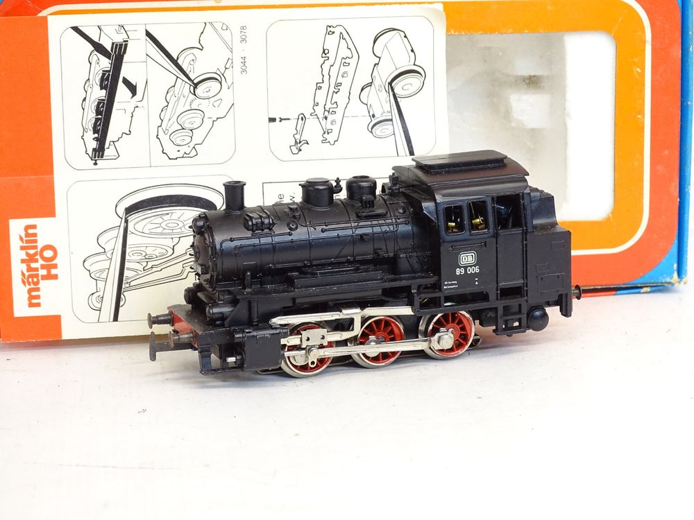 Märklin 3000 Dampflok BR89 006 DB, Schwarz, H0,WS/AC,OVP | Kaufen auf Ricardo