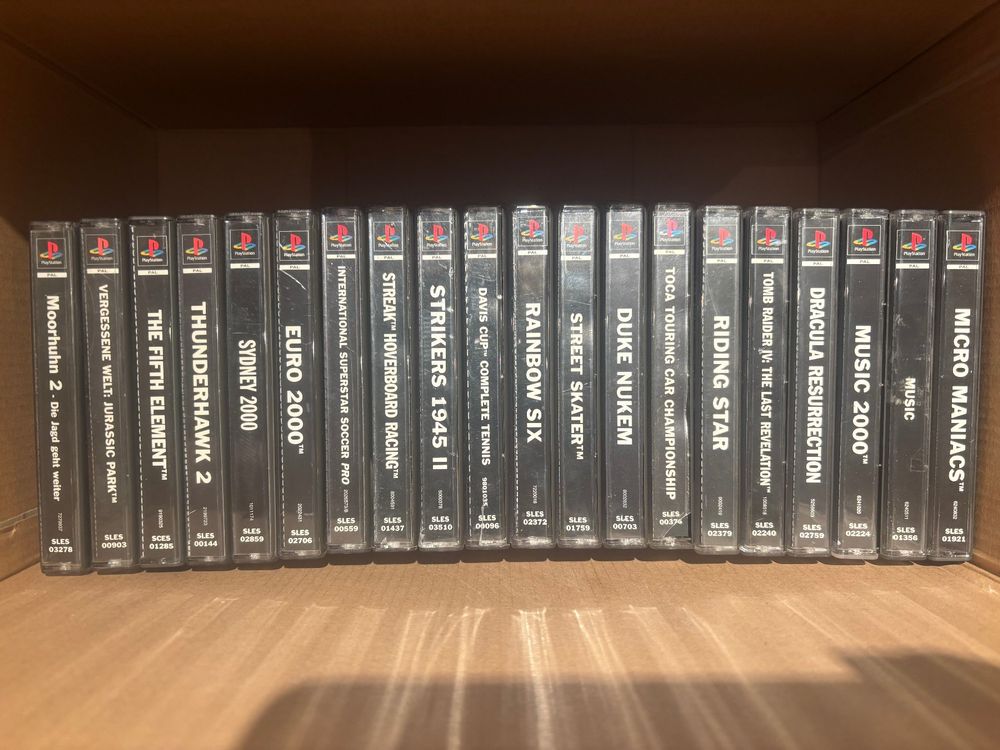 PlayStation Spielepaket I 40 Spiele I alle PAL und in DE (Gebraucht) in ...