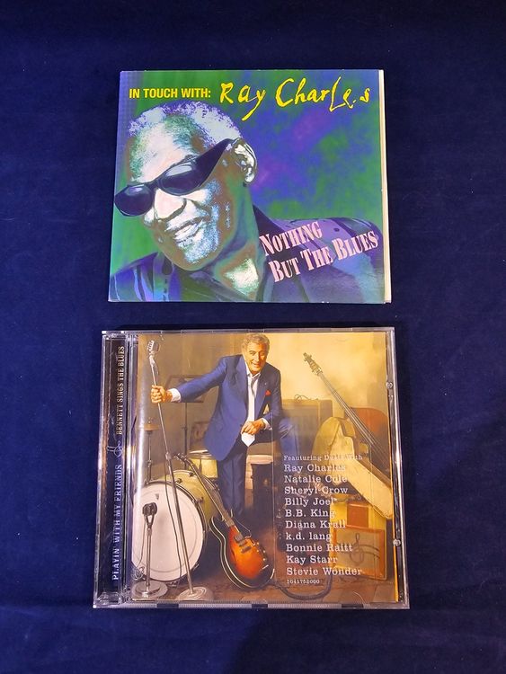 CDs Jazz Ray Charles, Tony Bennett. Fotos 2 Stück (Gebraucht) in Wald ...