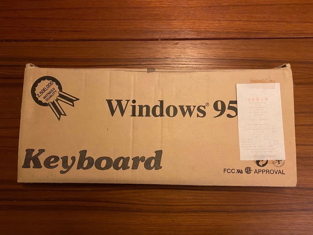 Keyboard von1999 für IBM Windows 95 Vintage (Neu und originalverpackt ...