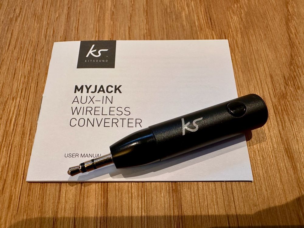 KitSound MyJack Bluetooth Empfänger AUX-IN Adapter | Kaufen auf Ricardo