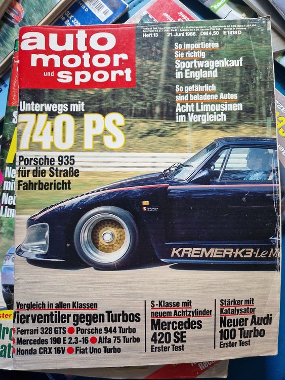 Porsche 935 K3 Mecedes 420 SE Volvo 740T Alfa 75 Fiat UnoT | Kaufen auf ...
