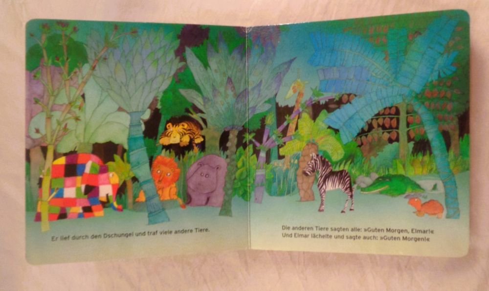 Elefant Elmar - Bilderbuch kartoniert / David McKee (Gebraucht) in ...