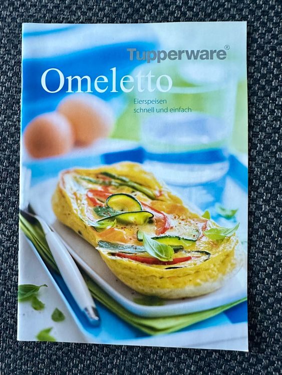 Tupperware Omeletto mit Rezeptheft (Neu und originalverpackt) in ...