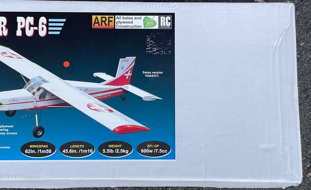 (Neu) Pilatus Porter PC-6, V2, ARF, "Patrouille Swiss", Pich (Gebraucht) in Root für CHF 70 ...