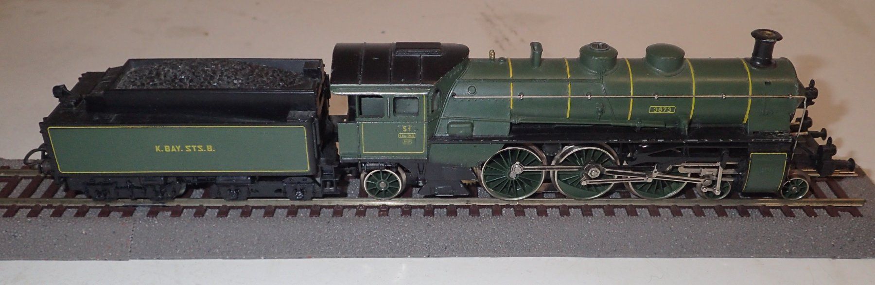 Märklin H0 AC: Dampflok S 3/6 Nr 3673 K.Bay.Sts.E Art. 3092 (Gebraucht ...