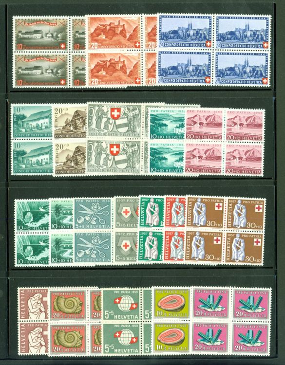 Pro Patria Vierer postfrisch ** (Q725) (Neu (gemäss Beschreibung)) in Seuzach für CHF 7.5 – mit ...