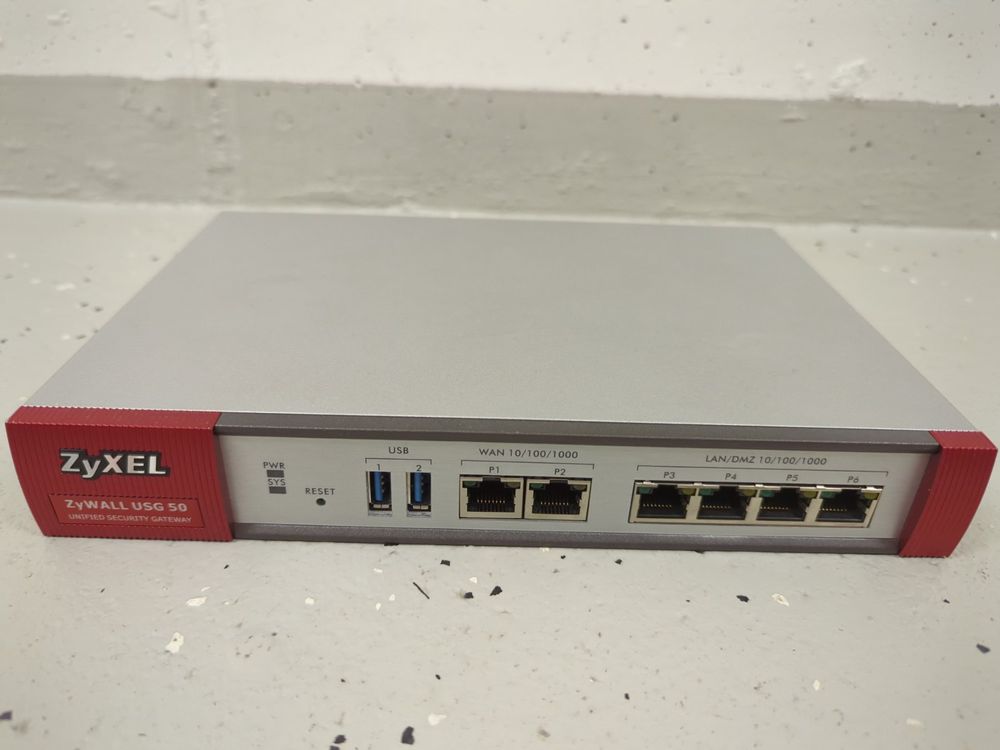 Firewall: Zyxel Zywall USG 50 (Gebraucht) in Zug für CHF 50 – mit ...
