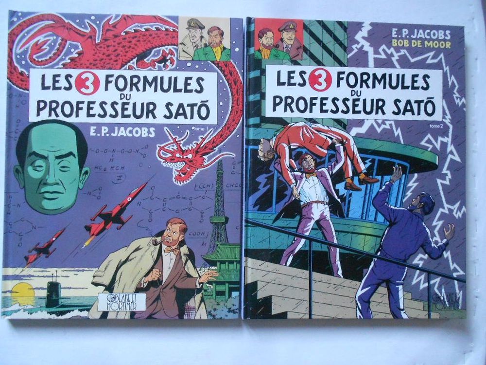 BLACK ET MORTIMER - LES 3 FORMULES DU PROFESSEUR SATO (D'occasion) à ...