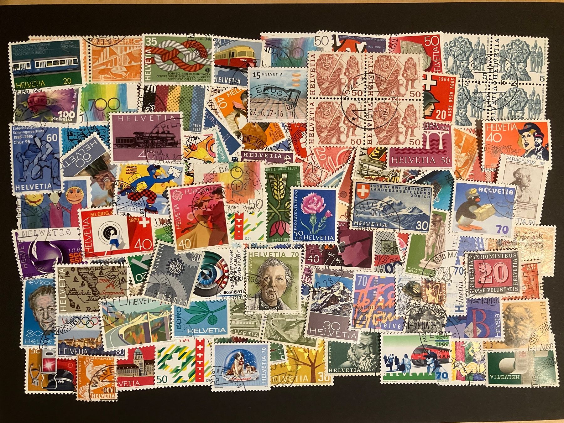Briefmarken Schweiz (100 Stück), Top Qualität (Gebraucht) in ...