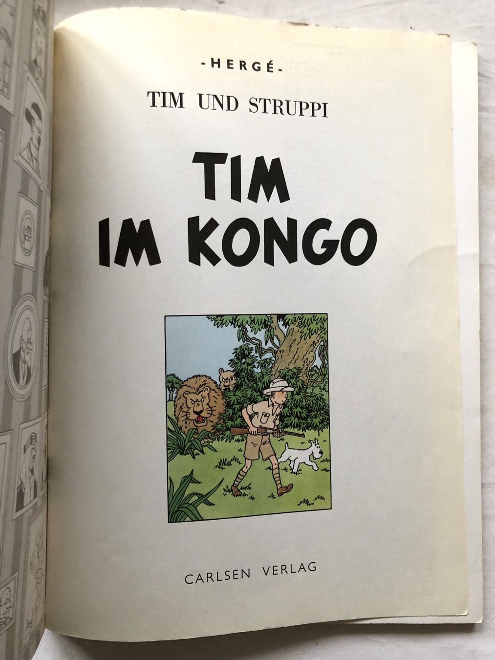 TIM UND STRUPPI - Band 21 - Tim im Kongo (Gebraucht) in Schaffhausen ...