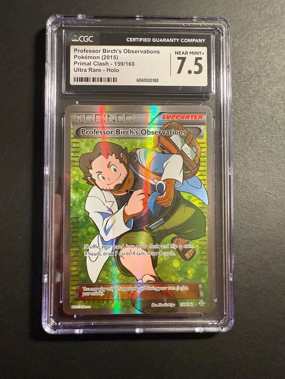 Professor Birch's Observations Holo CGC 7.5 Primal Clash (Gebraucht) in ...