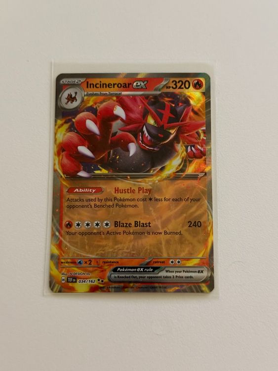 Incineroar ex #34 Pokemon Temporal Forces | Kaufen auf Ricardo