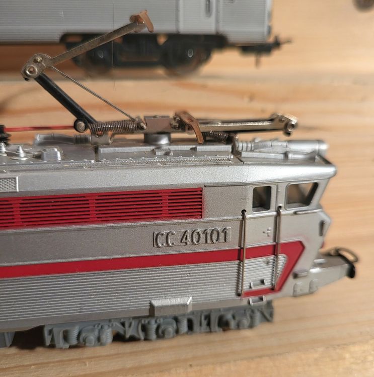 JOUEF - SNCF - TRANS EUROP EXPRESS mit Lok CC 40101 & 3 Wage (Gebraucht ...