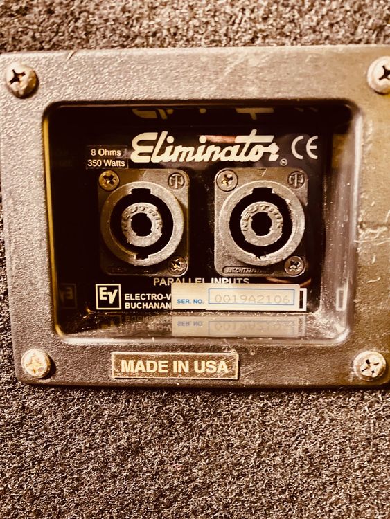 Electro-Voice ELIMINATOR PA-Boxen (Gebraucht) in Hünenberg für CHF 400 ...
