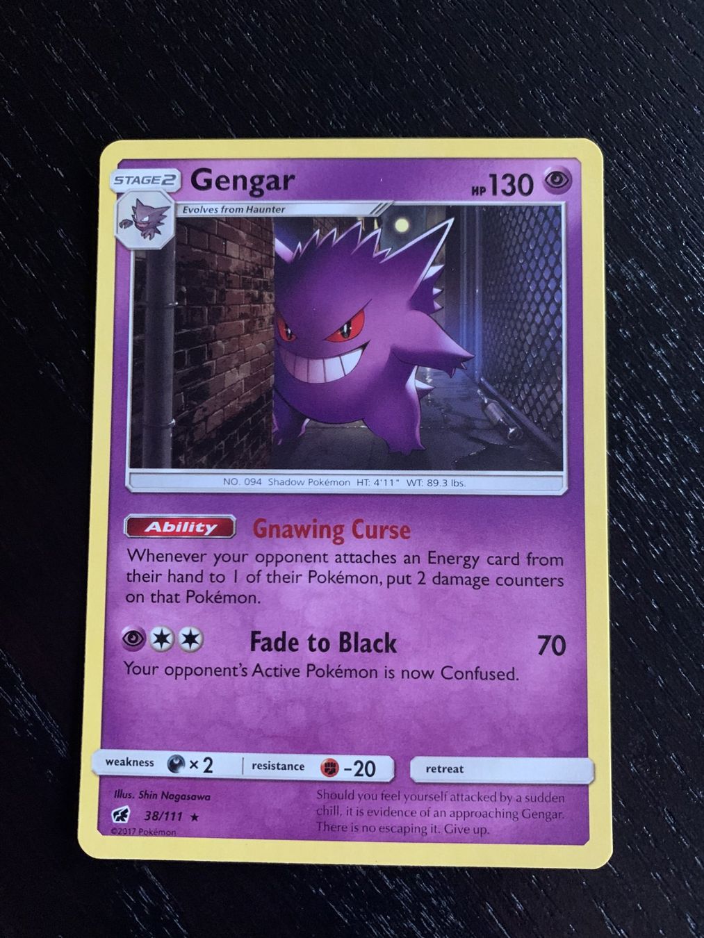 Pokemon Gengar Rare Crimson Invasion (Gebraucht) in Winterthur für CHF ...