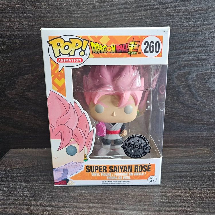 Funko Pop dragon ball super (DBS) super saiyan rosé (Neu und originalverpackt) in rolle für CHF ...