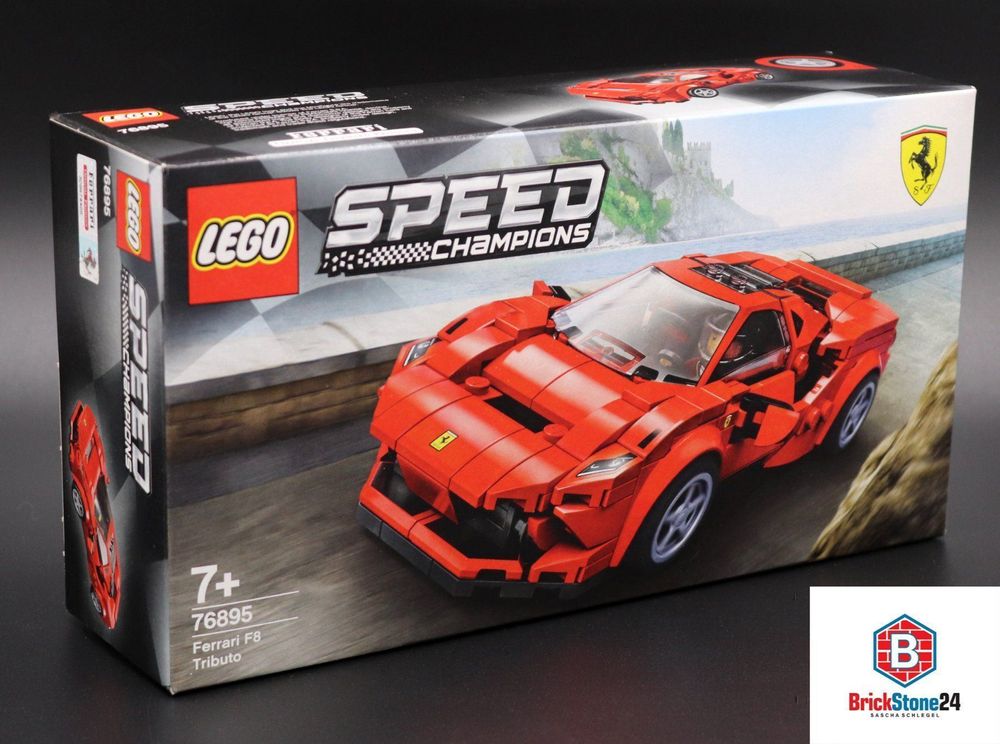 Lego 76895 Speed Champions Ferrari F8 (Nuovo e nell'imballaggio ...