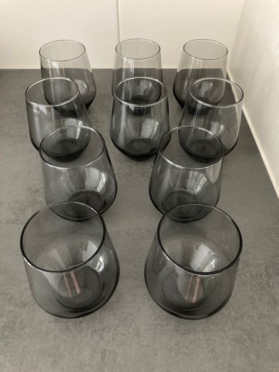 Trinkgläser Gläser Ivrig Ikea 10x (Gebraucht) in Biel/Bienne für CHF 5 ...