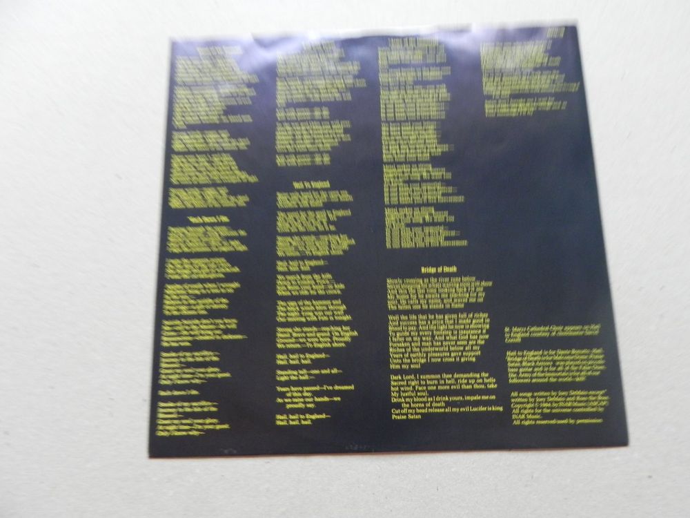 LP USA Heavy Metal Band Manowar 1984 Hail to England (D'occasion) à Siebnen pour CHF 58 – avec ...