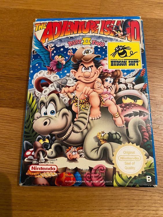Game „The Adventure Island (Part two)“ zu Nitendo NES (OVP) | Kaufen ...